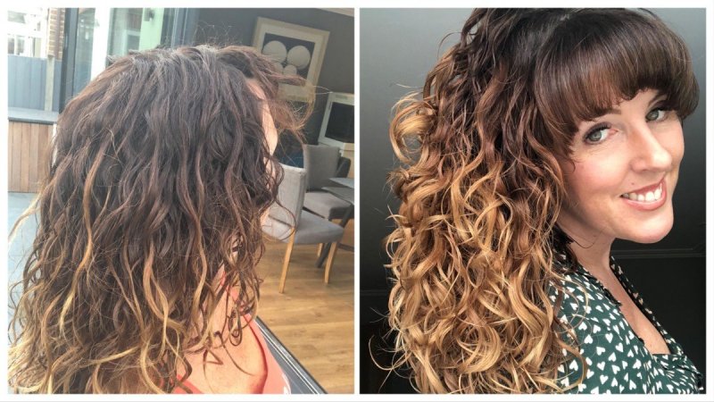 Curly Girl Method before and after photos and tips - Like Love Do