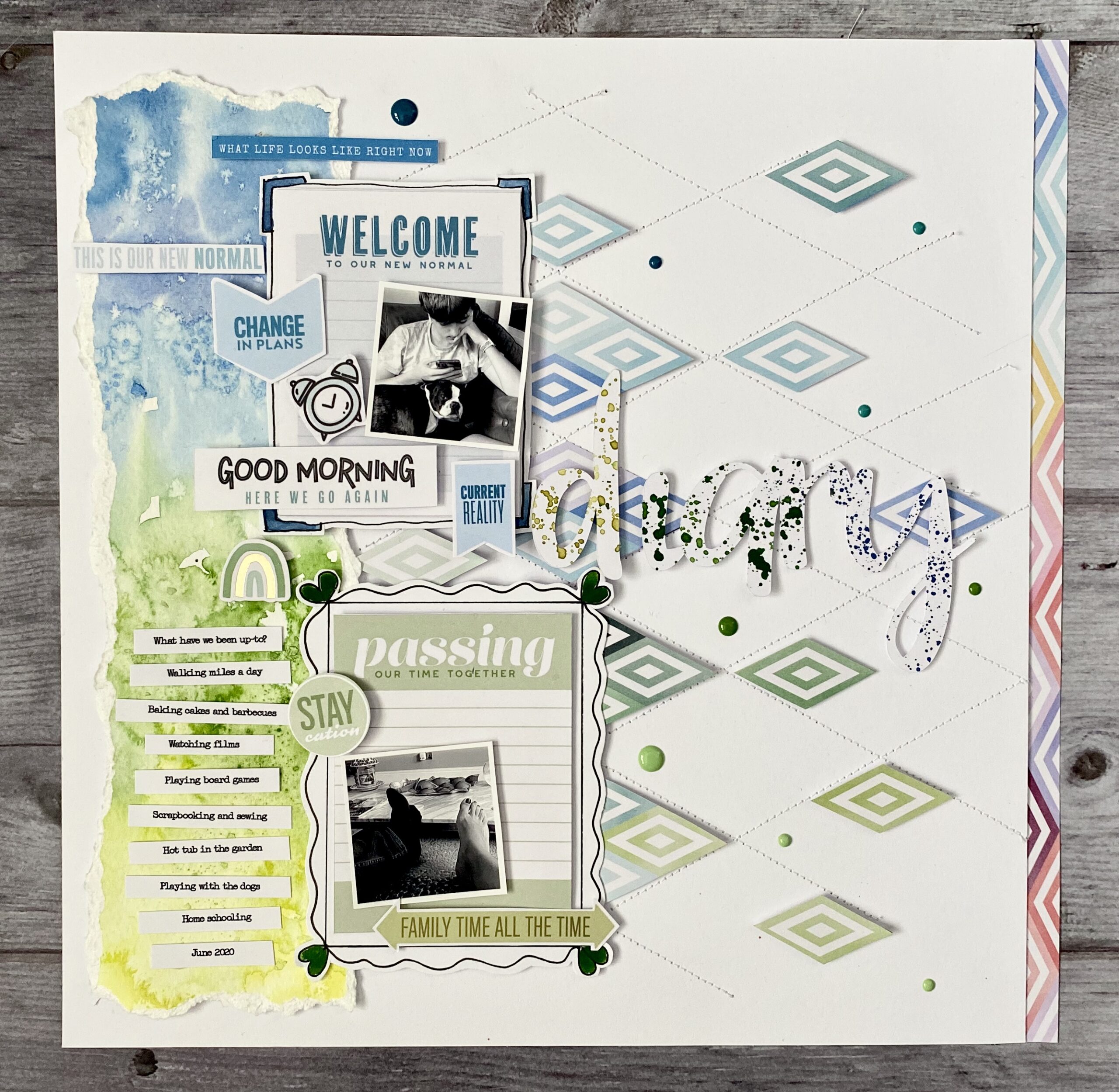 Lockdown Scrapbooking Ideas - Like Love Do
