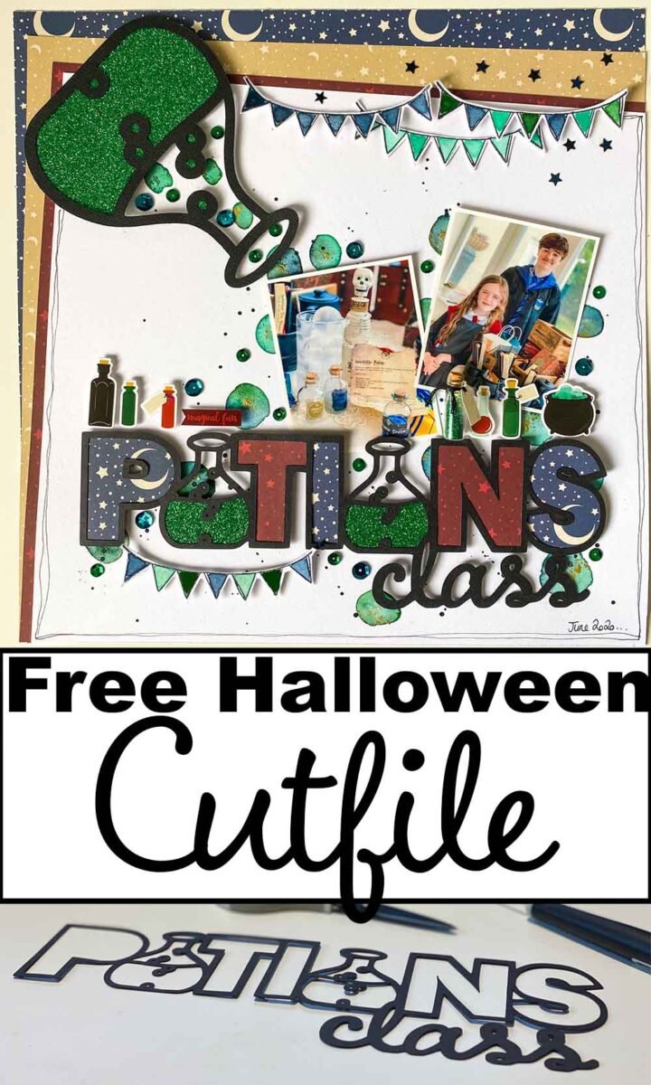 Free Halloween Potion PNG - (Free Harry Potter style cut file) Like Love Do