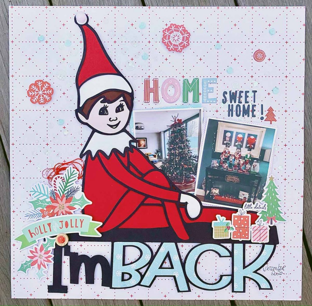 Free Layered Elf on the Shelf SVG ; 3 Dimensional - Like Love Do