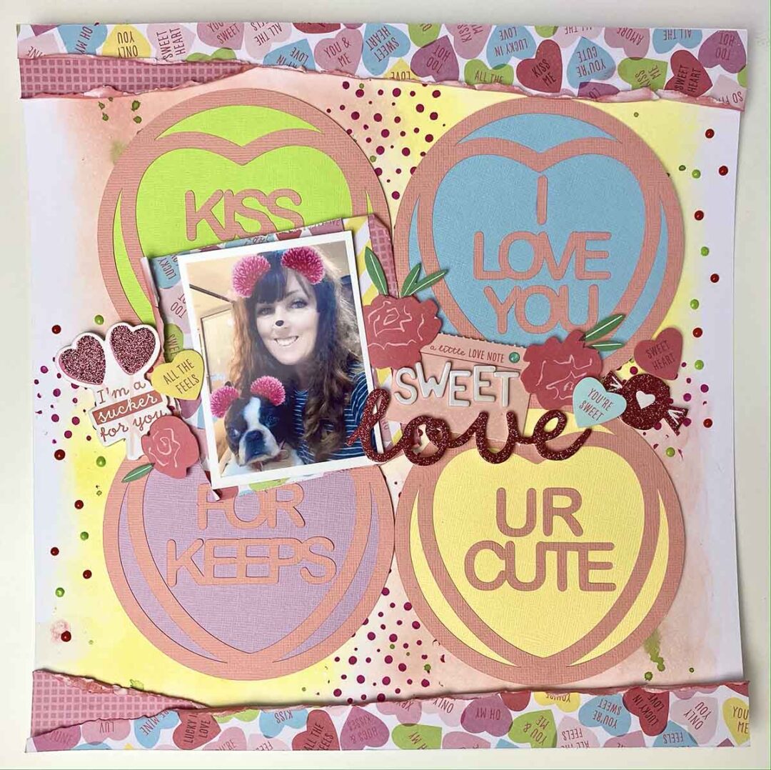 Valentines Love Heart Cut File - Like Love Do