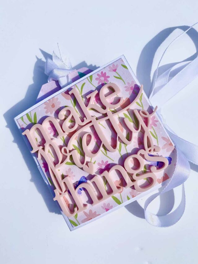 Mini Book with One Card Sheet - Like Love Do