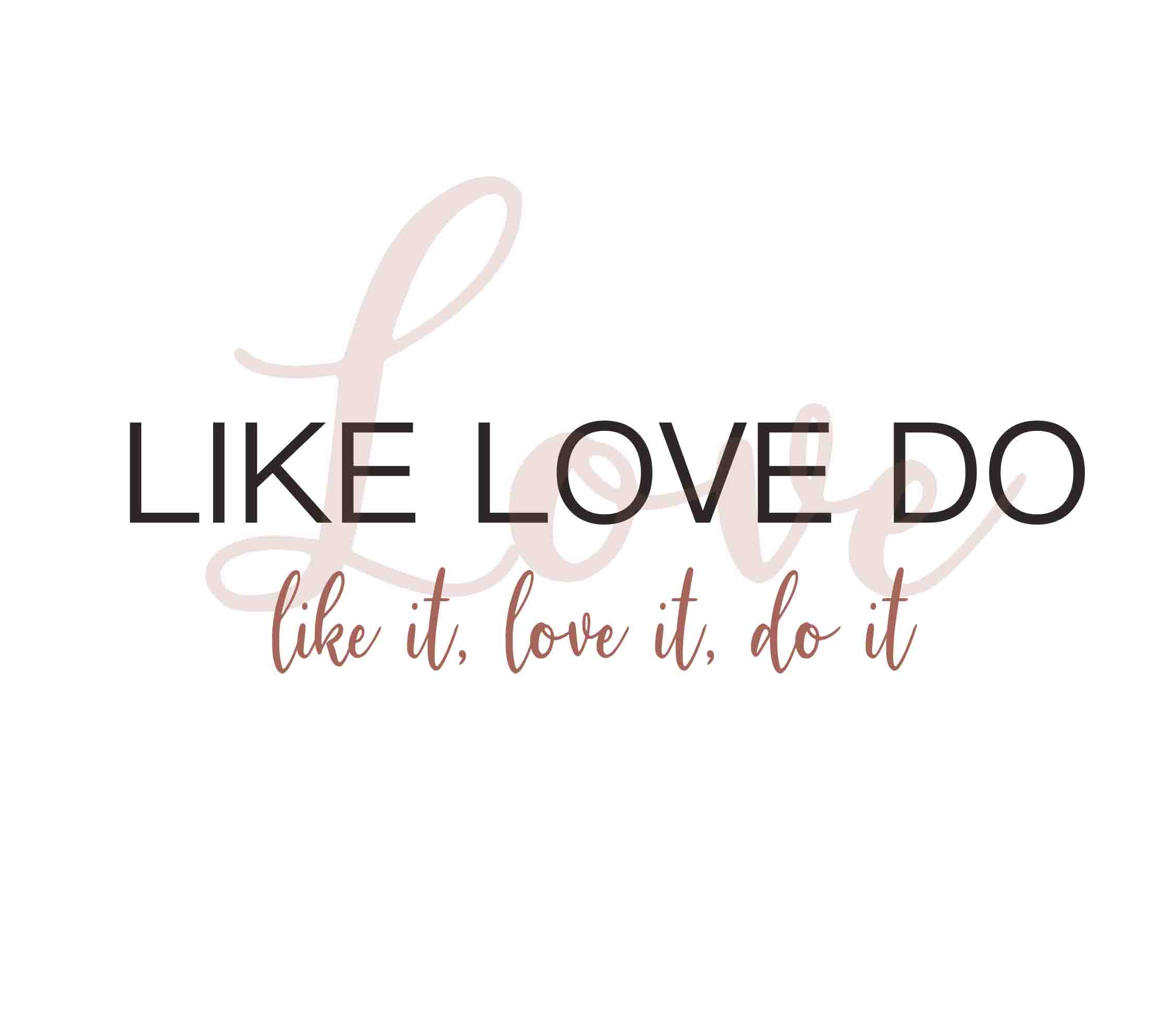 Busy London! Word of the Week - Like Love Do