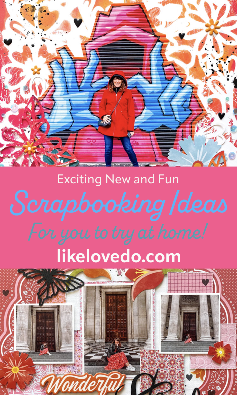Over 100 Life Scrapbook Title Ideas - Like Love Do