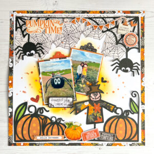 Free Border Halloween & Autumn Scarecrow svgs - Like Love Do