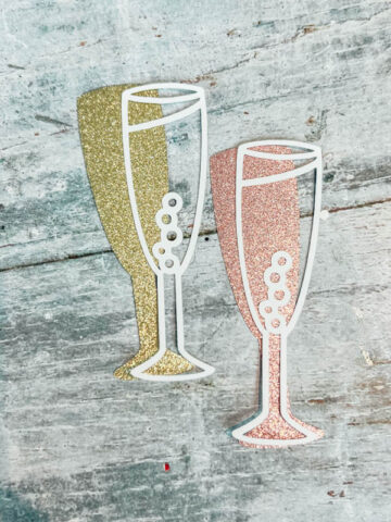 Free Layered Champagne Glass SVG - Like Love Do