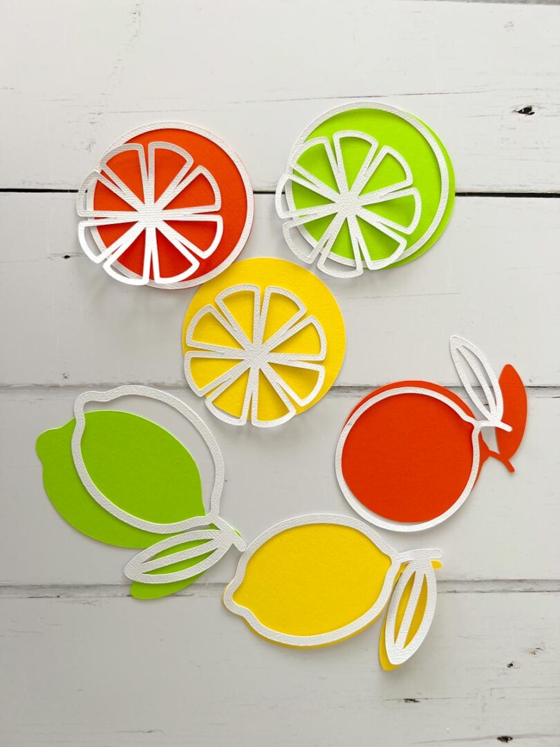 Layered Citrus Fruits SVGS - Like Love Do