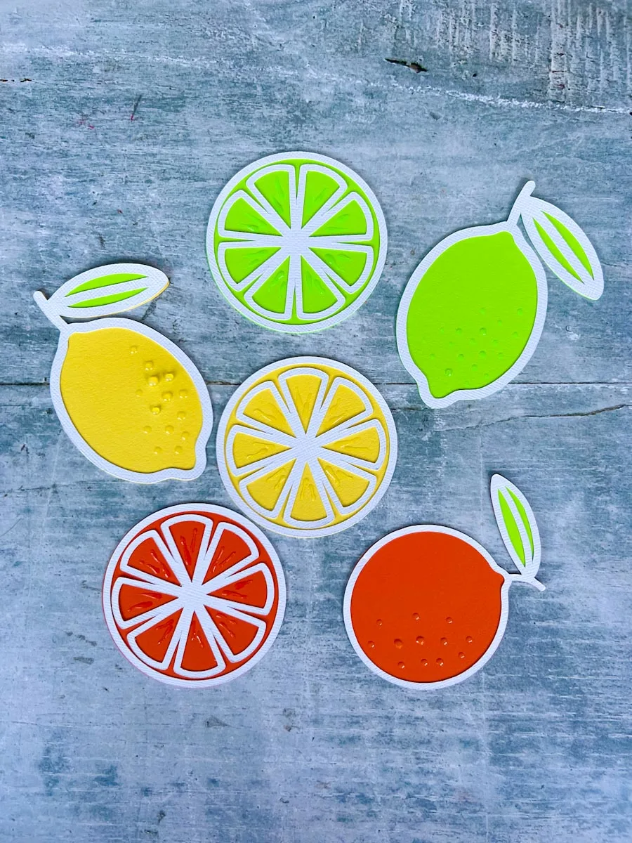 Layered Citrus Fruits SVGS - Like Love Do