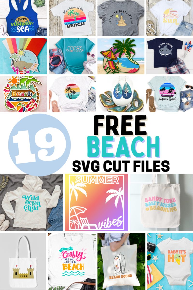 Layered Beach Wreath SVG - Like Love Do