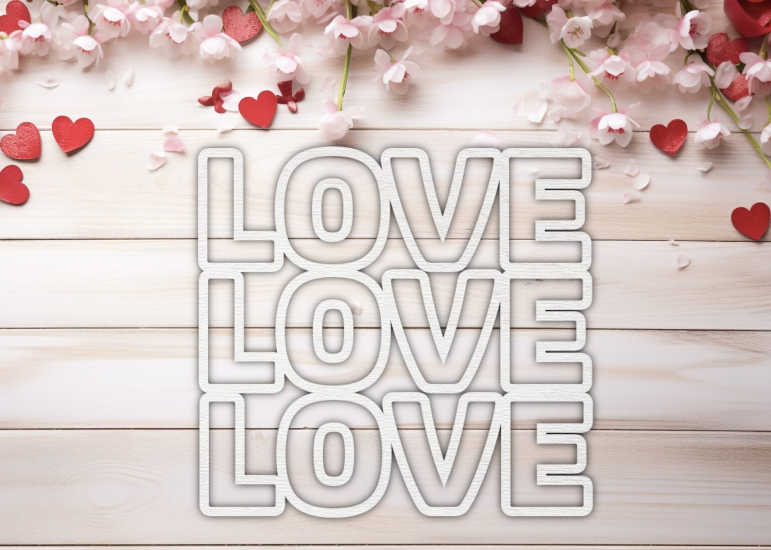 Valentines Scrapbooking Cut files - Like Love Do